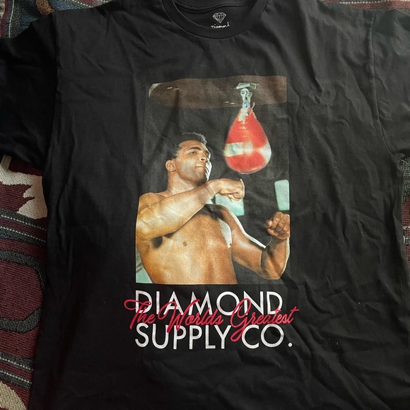 Diamond Supply Co. | Shirts | Muhammad Ali Diamond Supply Life T Shirt ...